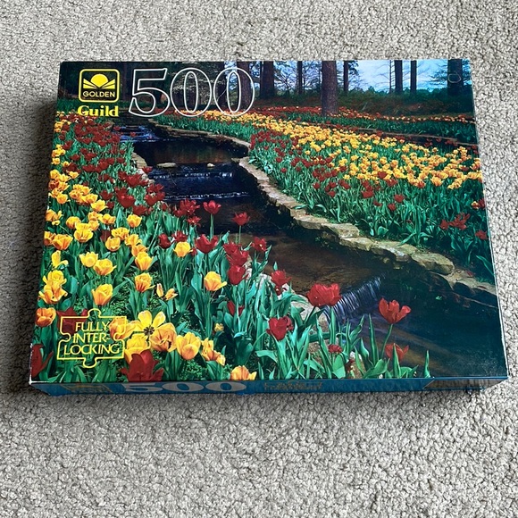 Golden Guild | Games | Vintage Golden Guild Puzzle Hodges Gardens 50 ...